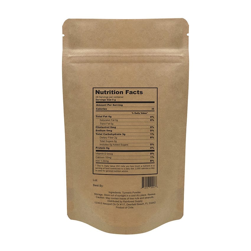 Turmeric Powder Wholesale | Rainforest Supply
